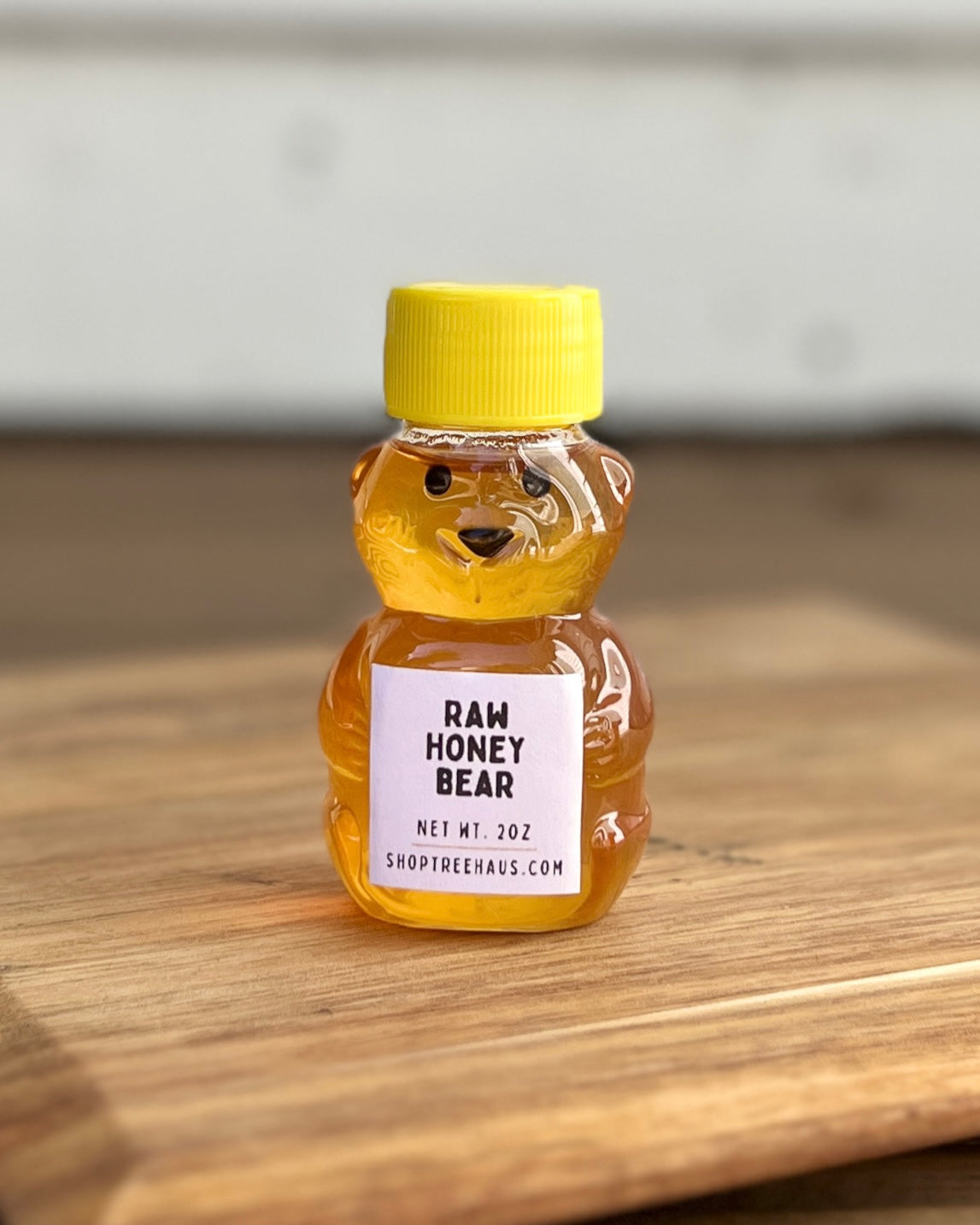 2oz Raw Honey Bear – Local, Unfiltered Honey | Treehaus Honey Co ...